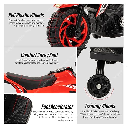 Good Luck Battery Operated Electric Bike For Kids BCP1062B – Juniors Fit